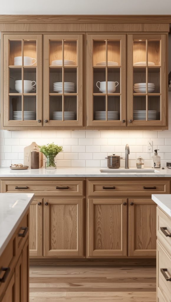 10 Oak Kitchen Cabinets: Ideas You’ll Absolutely Love - Inspiring Homes ...